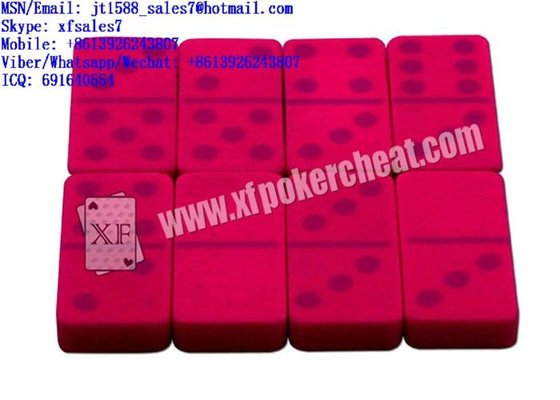 XF New Design Dominoes Marked With Invisible Ink Markings On The Backside For Contact Lenses