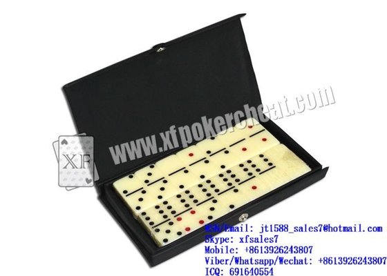 XF New Design Dominoes Marked With Invisible Ink Markings On The Backside For Contact Lenses