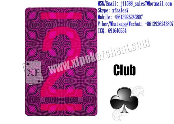 XF 3A Paper Playing Cards With Bar-Codes Markings For Poker Scanners And Poker Predictors