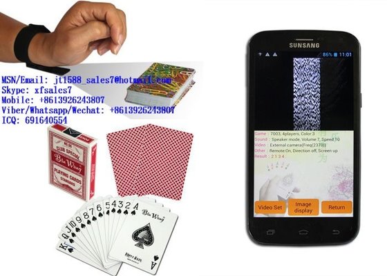 XF BinWang 96 Marked Playing Paper Cards With Invisible Ink For UV Invisible Contact Lenses