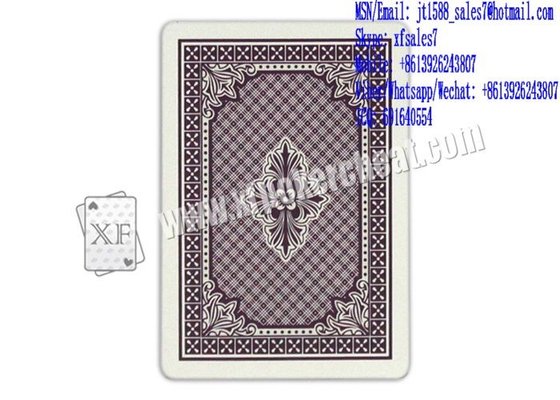 XF Bicycle Plastic Playing Cards With Invisible Ink Markings
