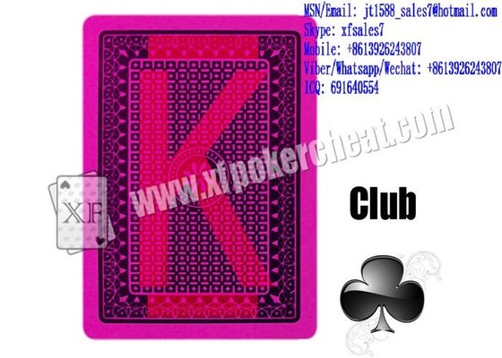 XF Best Visible Playing Cards TRIFID With Invisible Markings For UV Contact Lenses