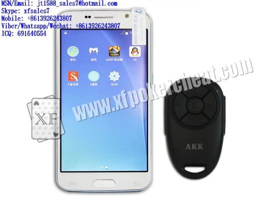 XF AKK50 Samsung Mobile Phone Poker Analyzer To Work With Bar-Code Playing Cards And Wireless Camera
