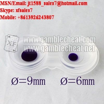 XF Anti-Cheating Contact Lenses To See Invisible Markings On The Back Of Playing Cards