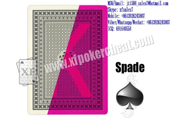 XF Angel Paper Playing Cards With Invisible Ink Bar-Codes And Backside Markings