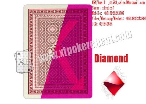XF Angel Paper Playing Cards With Invisible Ink Bar-Codes And Backside Markings