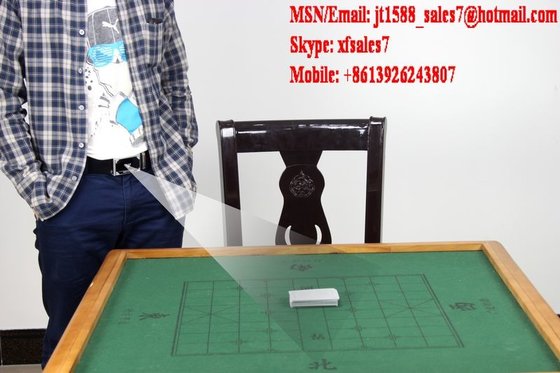 XF New Design Leather Belt Camera Poker Scanner For Invisible Bar-Codes Marked Playing Cards To Work With Poker Predicto