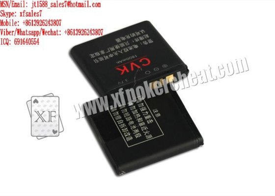 XF CVK550 Vacuum Cup Invisible Mini Camera To Scan Bar-Codes Marked Playing Cards For Poker Analyzers