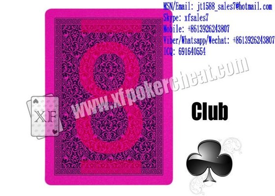 XF Star Plastic Playing Cards To Be Marked Invisible Ink For Invisible Contact Lenses And Gambling Cheating Analyzers