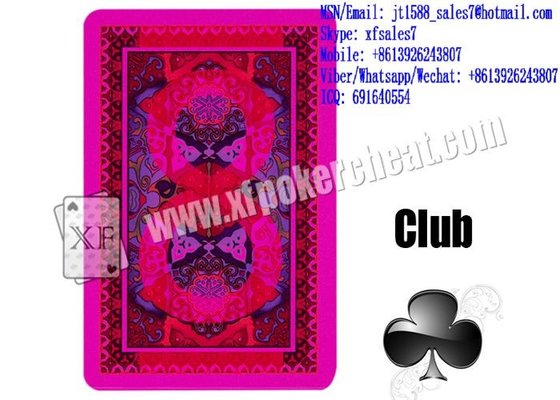 XF Angel Plastic Playing Cards With Invisible Ink Markings To Work With UV Contact Lenses And Poker Analyzers