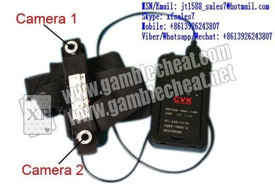 XF New Design Button Camera On The Chest With 24 Pieces Of Infrared Lights To Scan Invisible Ink Bar-Codes Marked