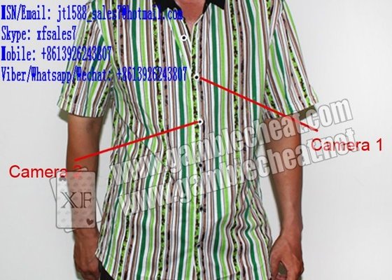 XF New Design Button Camera On The Chest With 24 Pieces Of Infrared Lights To Scan Invisible Ink Bar-Codes Marked
