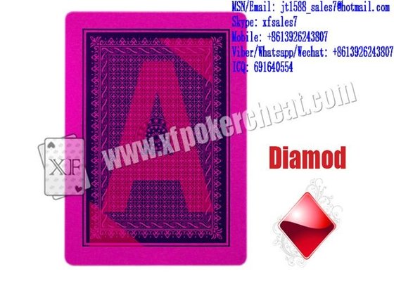 XF EGRET plastic playing cards for poker analyzer and UV contact lenses