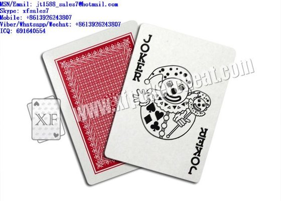 XF EGRET plastic playing cards for poker analyzer and UV contact lenses