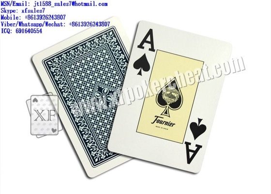 XF Fournier DE LUXE Plastic Playing Cards With Invisible Ink Markings For Poker Predictors And Invisible Lenses