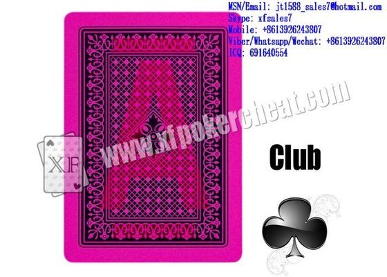 XF Fournier DE LUXE Plastic Playing Cards With Invisible Ink Markings For Poker Predictors And Invisible Lenses
