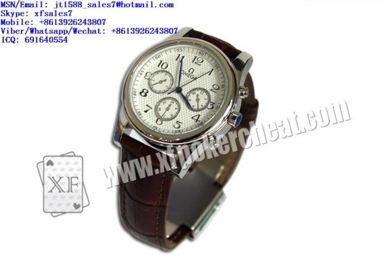 XF Omega Watch Camera For Scanning Bar-Codes Marked Cards For Poker Analyzer