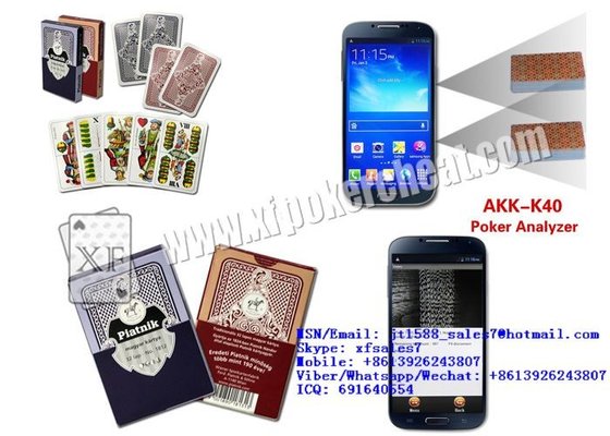 XF Piatnik Wheels Poker Cards Cartes Marked With Invisible Ink Paintings For Gambling Cheating Devices