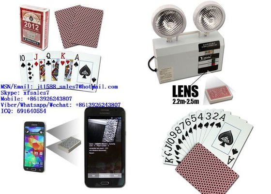 XF Russian 2012 Plastic Cards With Invisible Ink Markings For Playing Cards Reader And Invisible Contact Lenses