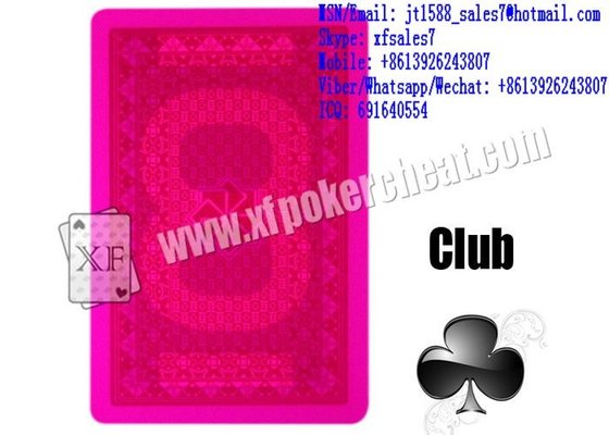 XF Rocket Plastic Playing Cards Marked With Invisible Ink To Work With Poker Readers And Invisible Lenses
