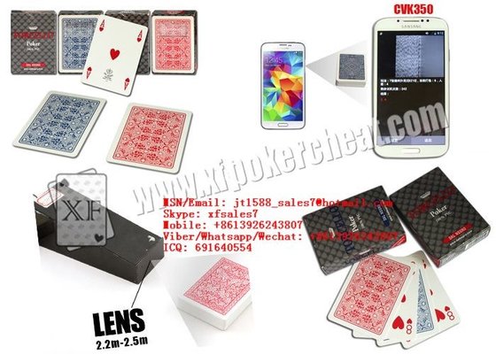 XF TORCELLO Poker ACETATO DI PVC 100% From Dal Negro With Invisible Ink Markings On The Sides And Back Of Plastic