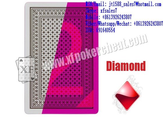 XF Invisible Lion Plastic Playing Cards For Uv Contact Lenses And Sides Poker Analyzers