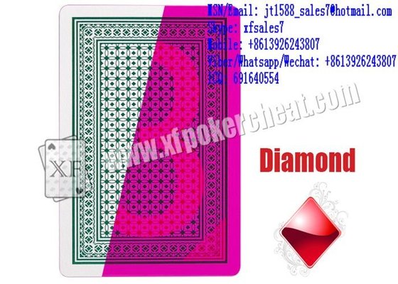 XF Invisible Lion Plastic Playing Cards For Uv Contact Lenses And Sides Poker Analyzers