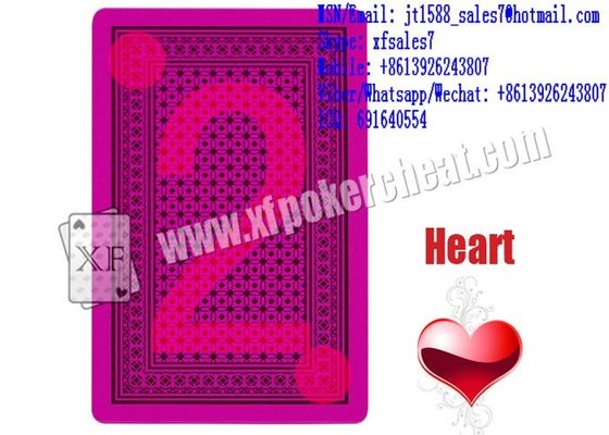 XF Invisible Lion Plastic Playing Cards For Uv Contact Lenses And Sides Poker Analyzers