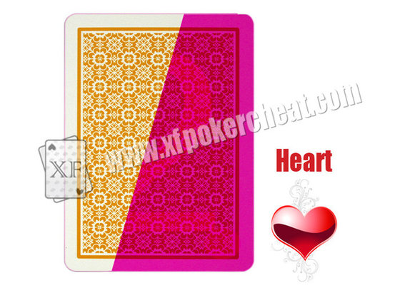 XF Invisible Ink Markings On NTP Blackjack Plastic Cards For Playing Cards Reader And Contact Lenses