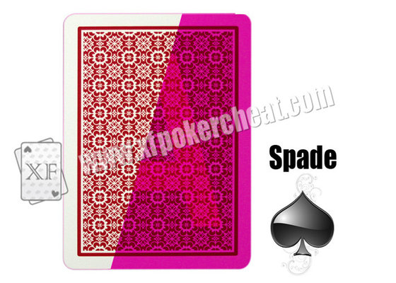 XF Invisible Ink Markings On NTP Blackjack Plastic Cards For Playing Cards Reader And Contact Lenses