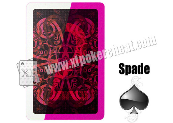 XF Bar-Codes Markings On The Sides Of Copag Plastic Playing Poker For Poker Predictor And Invisible UV Ink Markings