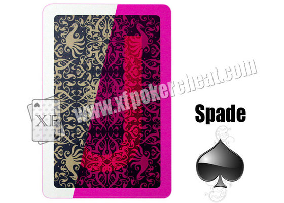 XF Copag Plastic Invisible Marked Playing Cards From Brazil For Poker Reader And For Purple Red Contact Lenses