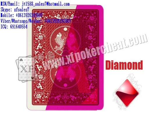 XF DAL-NEGRO Plastic Playing Cards With Invisible Markings For Analyzer And Eye Contact