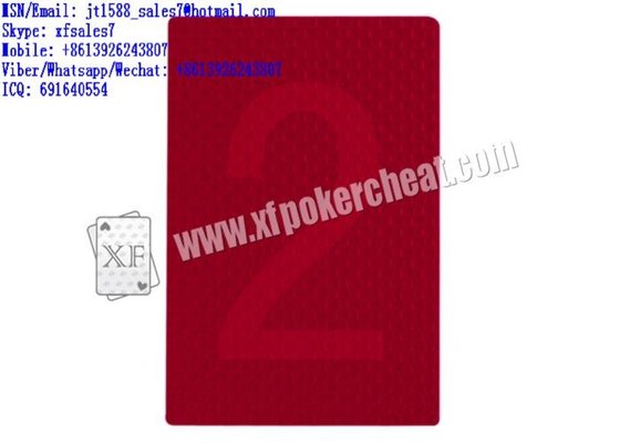 XF Plastic Huatu Gostop Playing Cards With Invisible Ink Markings For Poker Analyzer Or For Backside Cameras