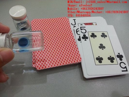 XF Invisible Ink Blue Contact Lenses To See Invisible Marking Playing Cards