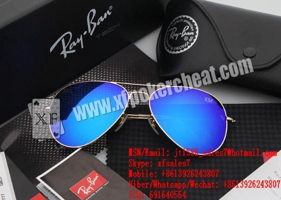 XF New Perspective Sunglasses To See Invisible Ink Marked Playing Cards For Invisible Contact Lenses