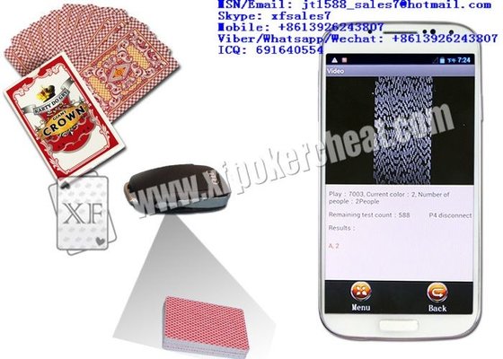 XF Russian Giant Crown Paper Playing Cards For With Invisible Ink Bar-Codes
