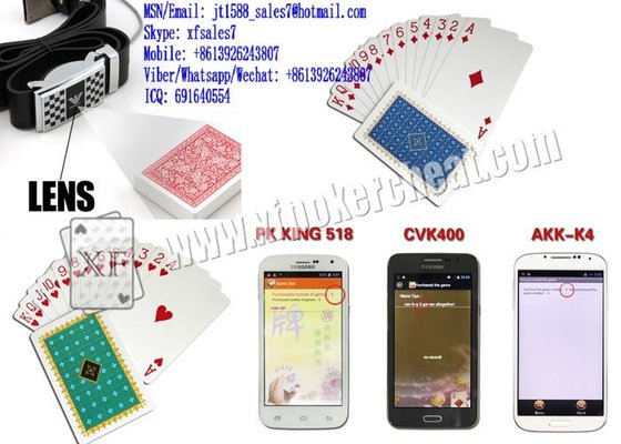 XF JDL Plastic Playing Cards With Invisible Markings For Camera And Contact Lenses