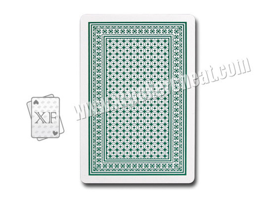 XF Lion Plastic Poker Playing Cards With Sides Bar-Codes Markings For Poker Analyzer Or Backsides Markings On The Back