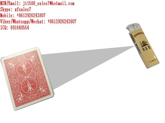 XF Automatic Scanning Plastic Lighter Camera For Scanning Invisible Marked Playing Cards