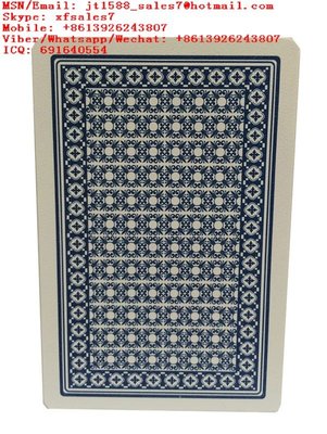 XF Korean Royal Plastic Playing Cards With Invisible Ink Markings For UV Invisible Contact Lenses And Poker Analyzer