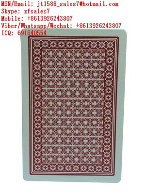 XF Korean Royal Plastic Playing Cards With Invisible Ink Markings For UV Invisible Contact Lenses And Poker Analyzer