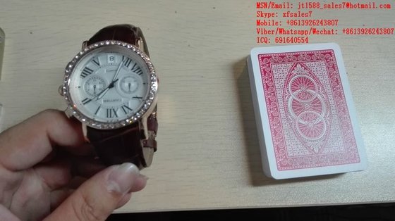 XF New Style Automatically Watch Camera To Work With Poker Analyzers For Scanning Invisible Bar-Codes Playing Cards