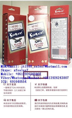 XF No.92 Club Special Swarm Playing Cards With Invisible Ink Markings For Lenses Or Poker Analyzer
