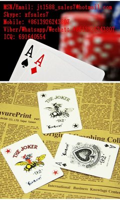 XF No.92 Club Special Swarm Playing Cards With Invisible Ink Markings For Lenses Or Poker Analyzer