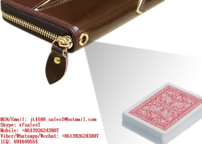 XF Invisible Ink Edges Bar-Codes Marking Playing Cards Read And Scanned By Handbag Scanner Camera For Poker Predictor