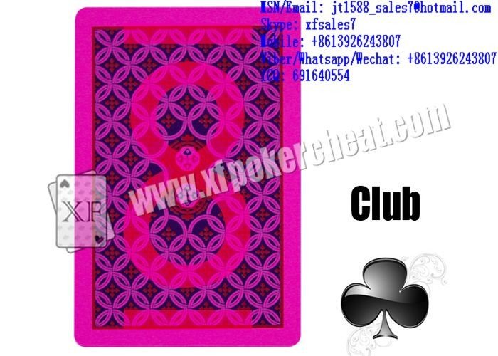 XF JDL Plastic Playing Cards With Invisible Ink For Lenses And Poker Analyzer