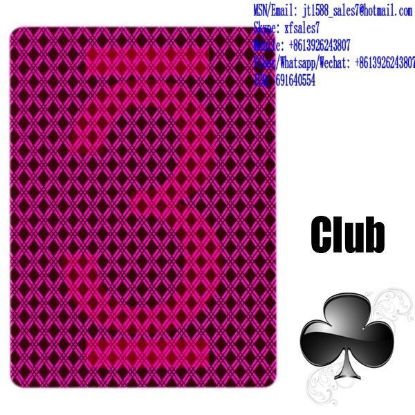 XF Russian 2012 Plastic Cards With Invisible Ink Markings For Playing Cards Reader And Invisible Contact Lenses
