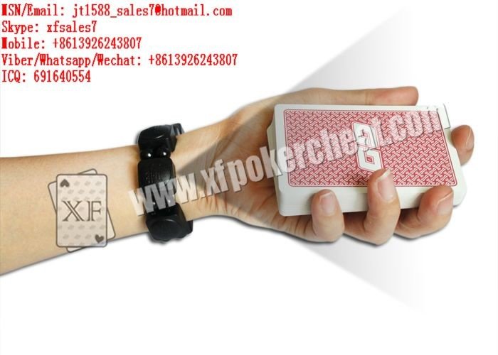XF Gambling Bracelet Camera To Work With Poker Scanners And Read Invisible Bar-Codes Marked Cards