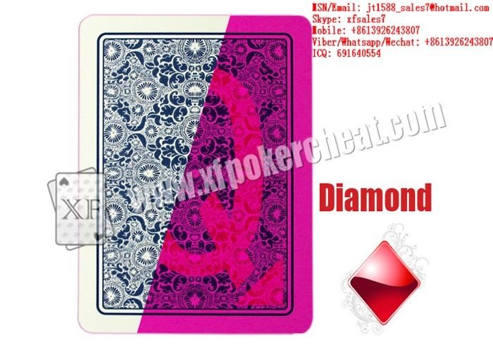 XF TORCELLO Poker ACETATO DI PVC 100% From Dal Negro With Invisible Ink Markings On The Sides And Back Of Plastic